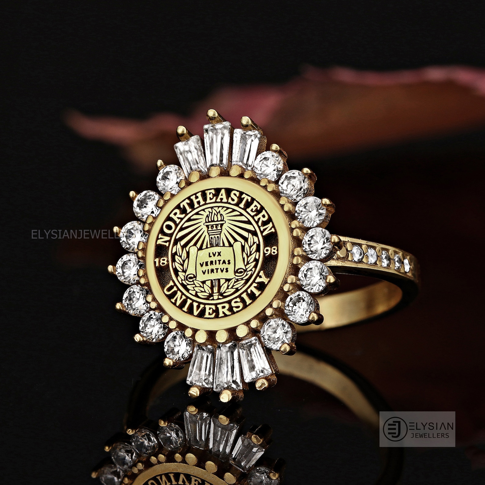University Ring, Graduation Gift, Class Rings, Senior Class Ring ...