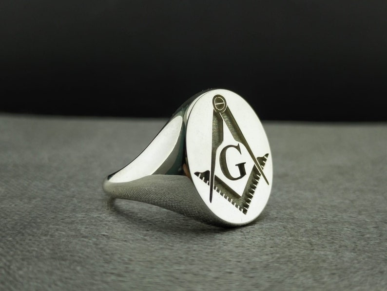 Masonic Rings Freemason Ring Master Mason Rings Free Mason - Etsy