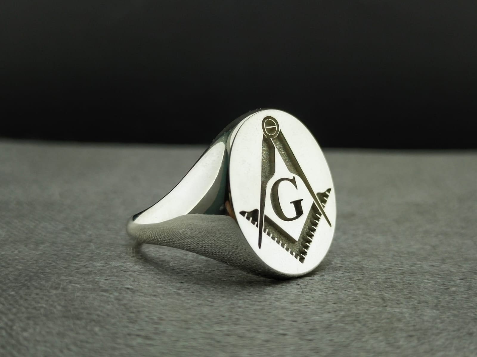 Masonic Rings Freemason Ring Master Mason Rings Free Mason - Etsy