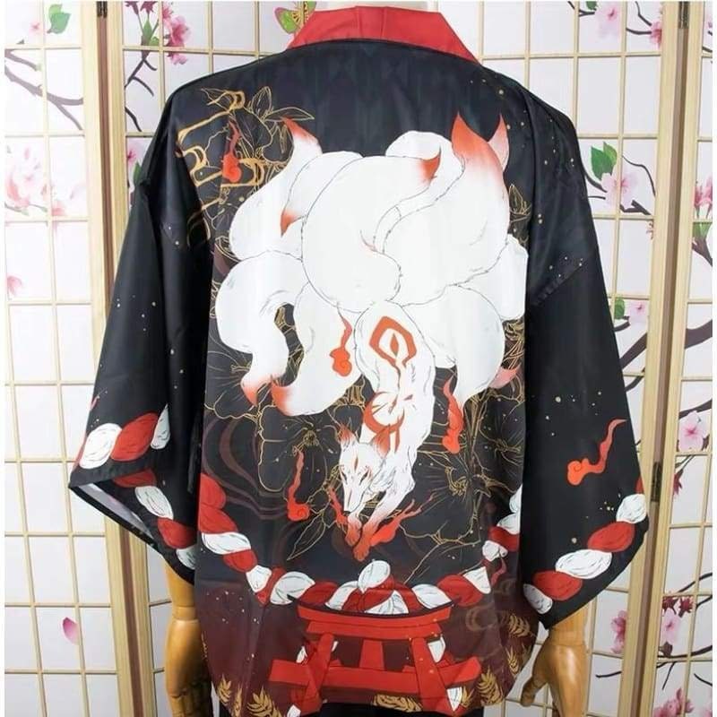 Kimono Jacket Nine Tailed Fox | Etsy