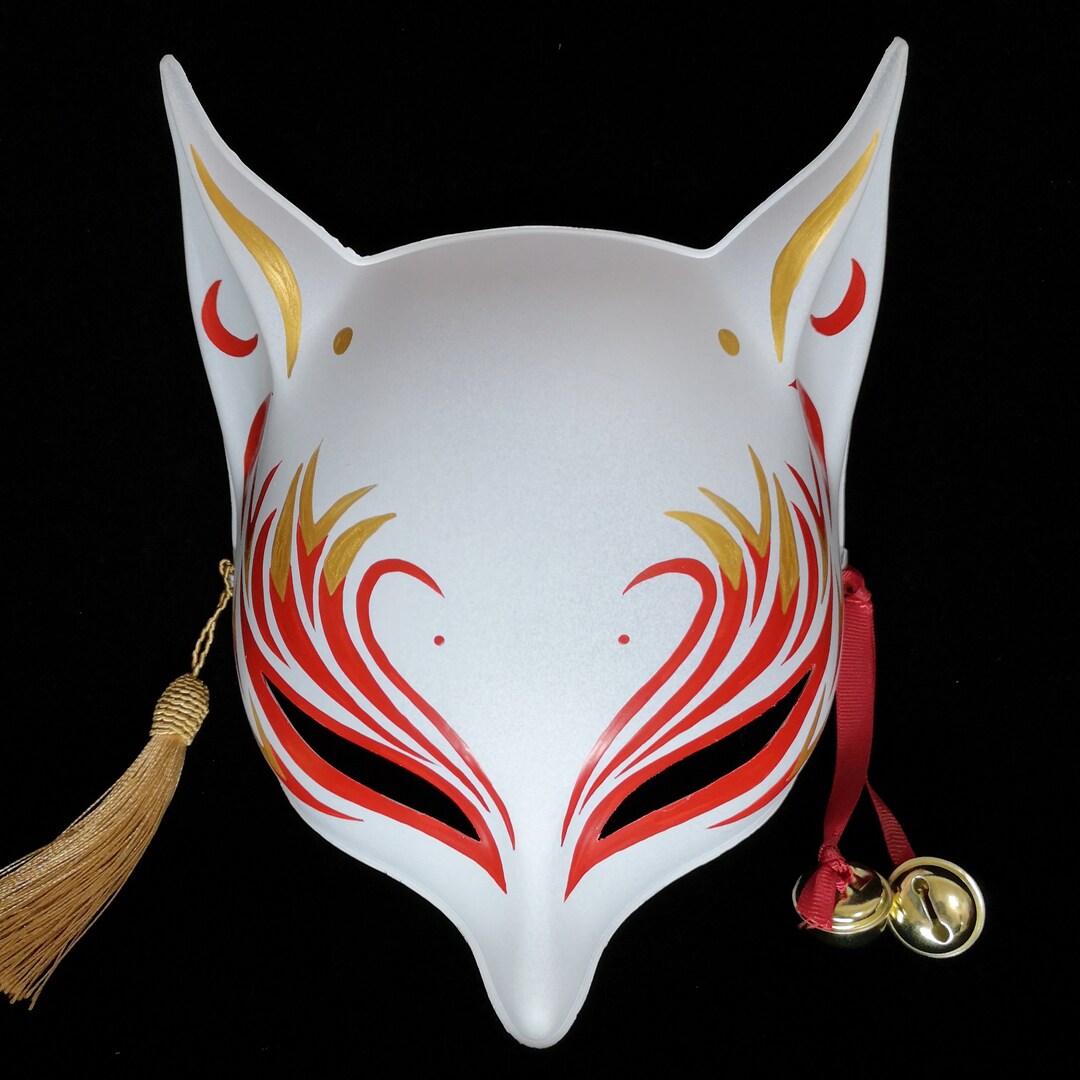 Kitsune Mask phoenix/ Japanese Fox Mask - Etsy