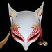 Kitsune Mask phoenix/ Japanese Fox Mask | Etsy