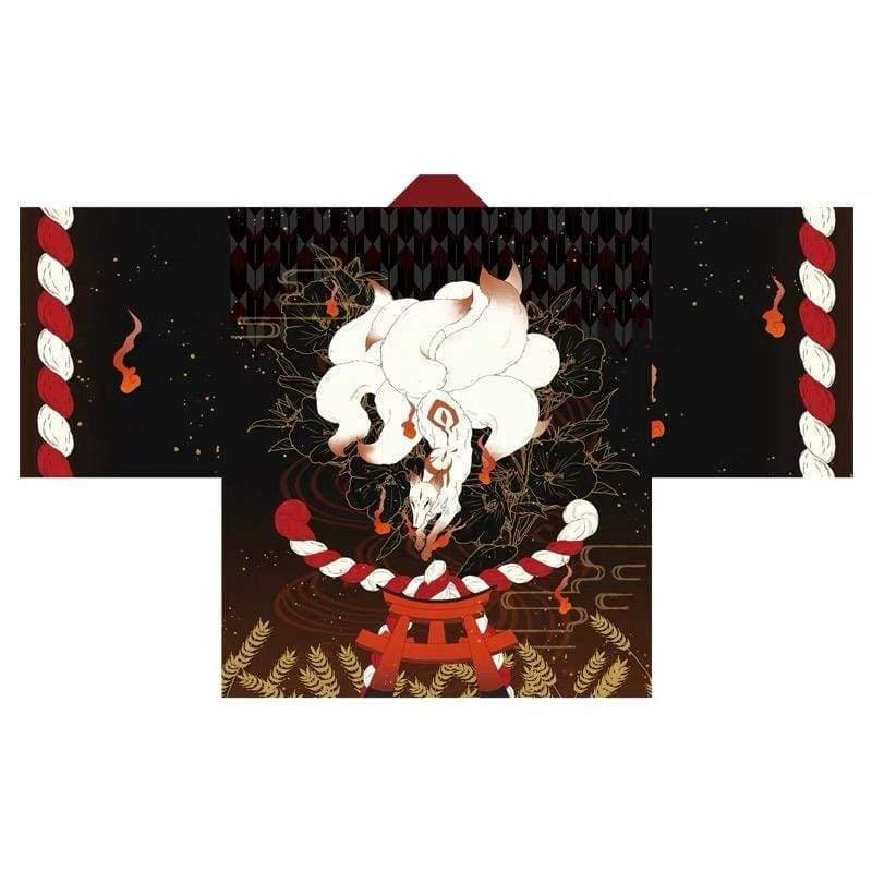 Kimono Jacket Nine Tailed Fox | Etsy