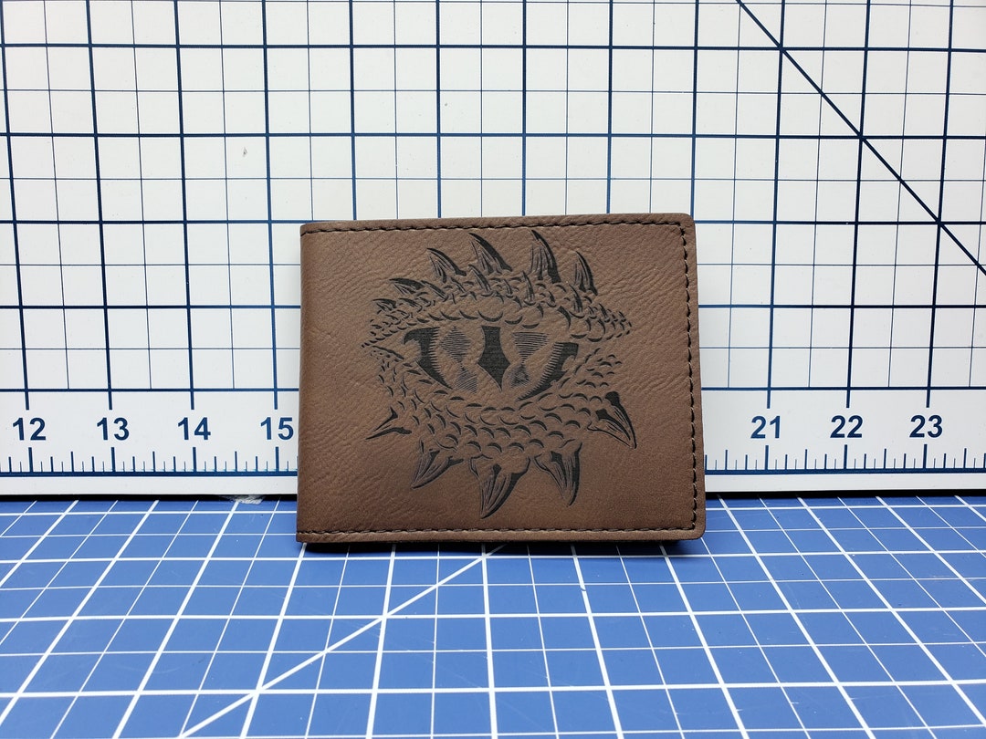 D&D Themed Bifold Wallet - Many Designs and Colors Available - Dungeons ...