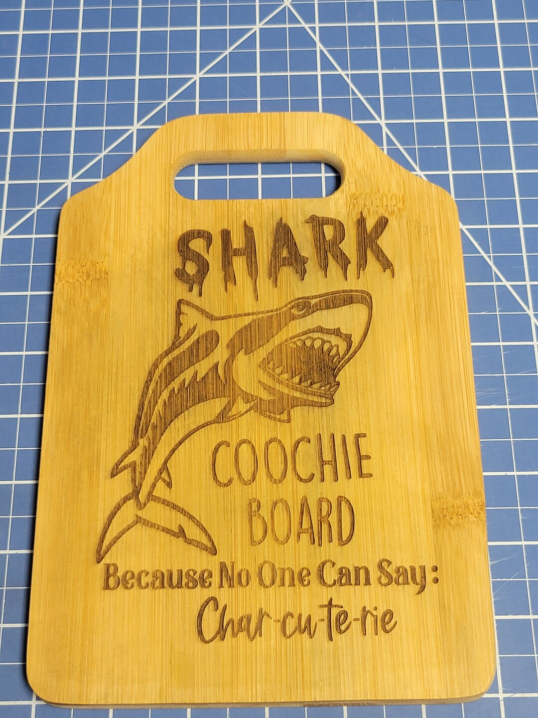 Shark Coochie Board, Because No One Can Say Charcuterie - Cutting Board ...