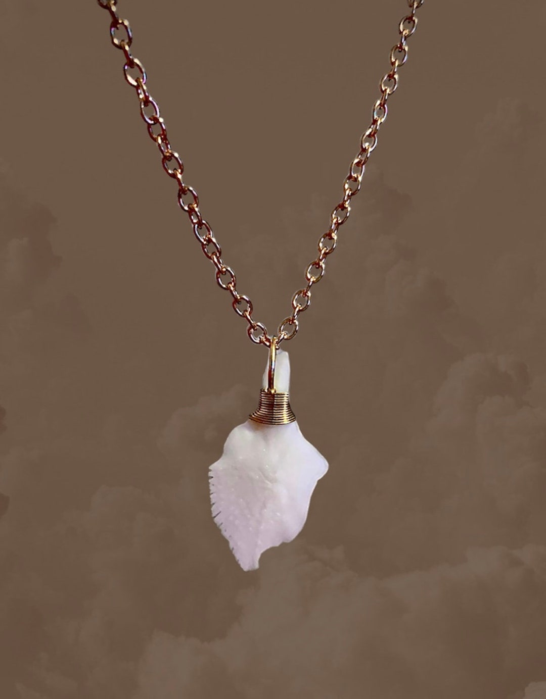 Gar Scale Pendant Necklace - Etsy