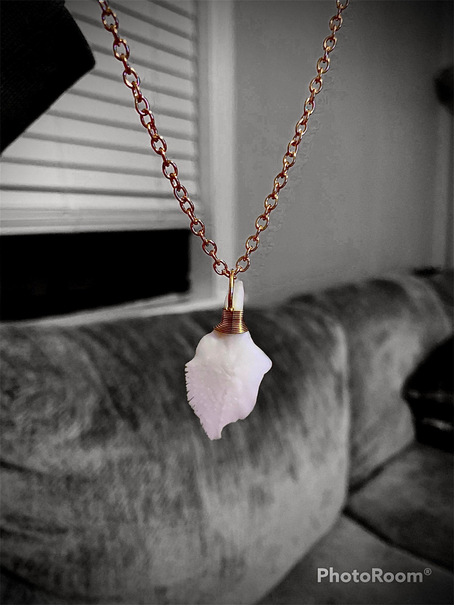 Gar Scale Pendant Necklace - Etsy