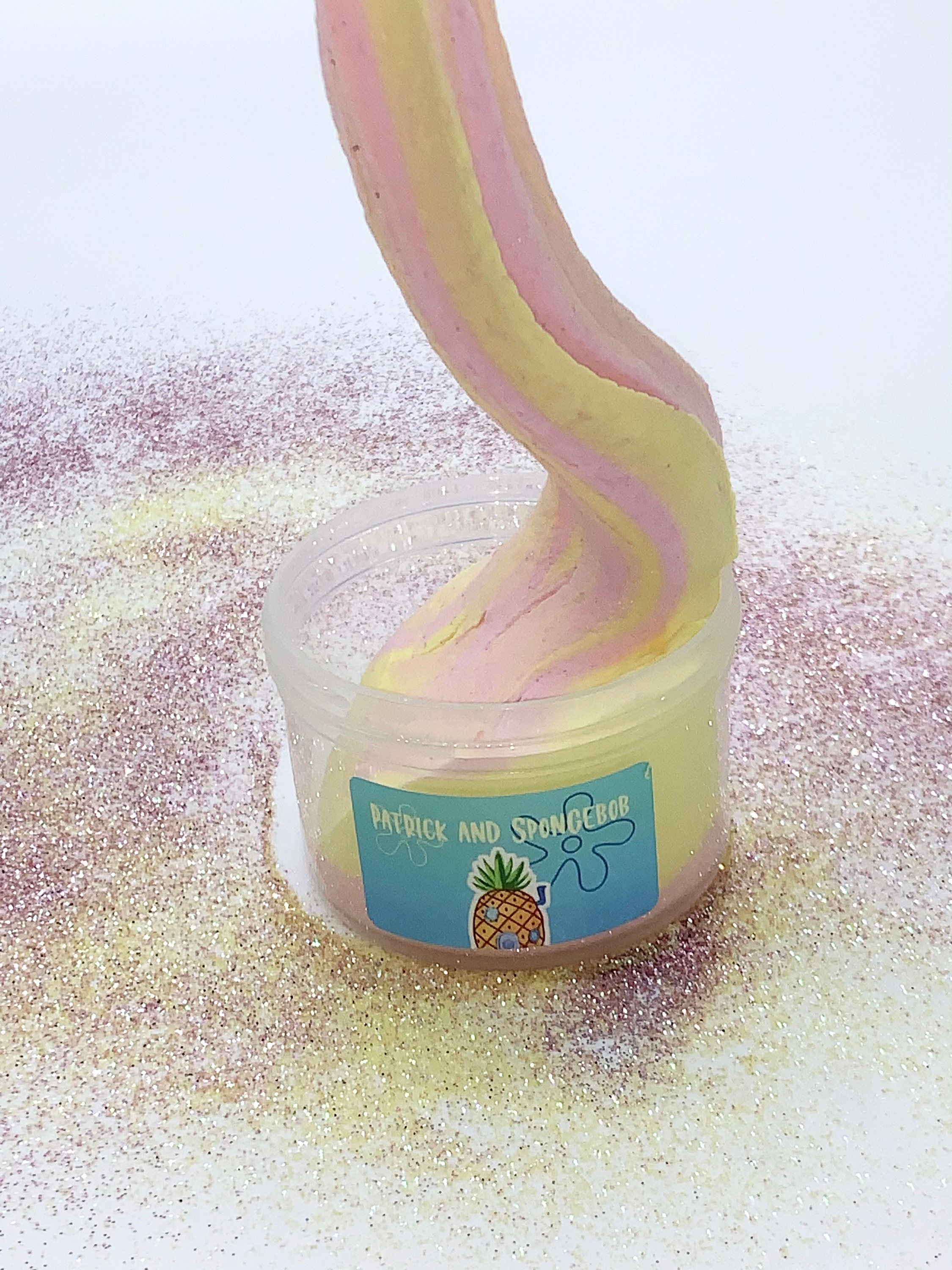 Patrick and Spongebob Slime - Etsy
