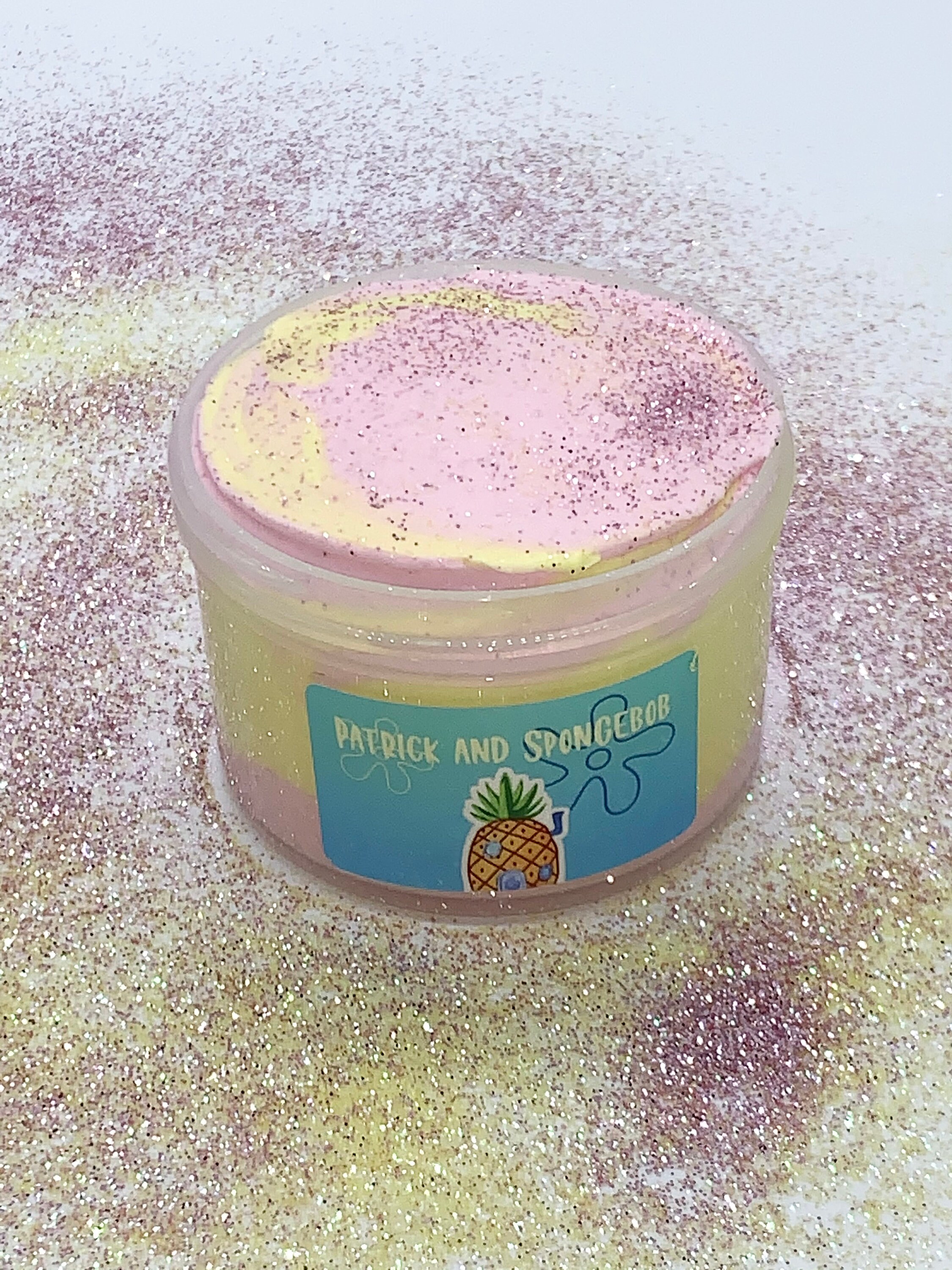 Patrick and Spongebob Slime - Etsy
