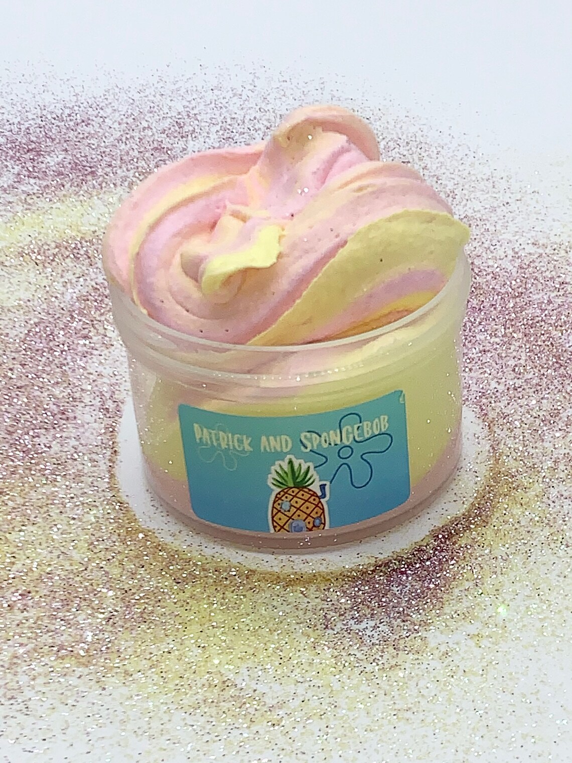 Patrick and Spongebob Slime - Etsy