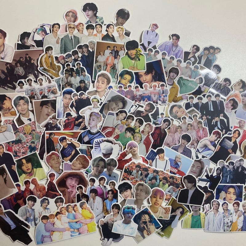 Bts Sticker Large - Etsy