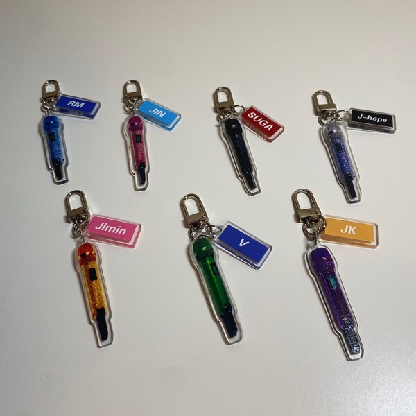 Bts Keychain - Etsy