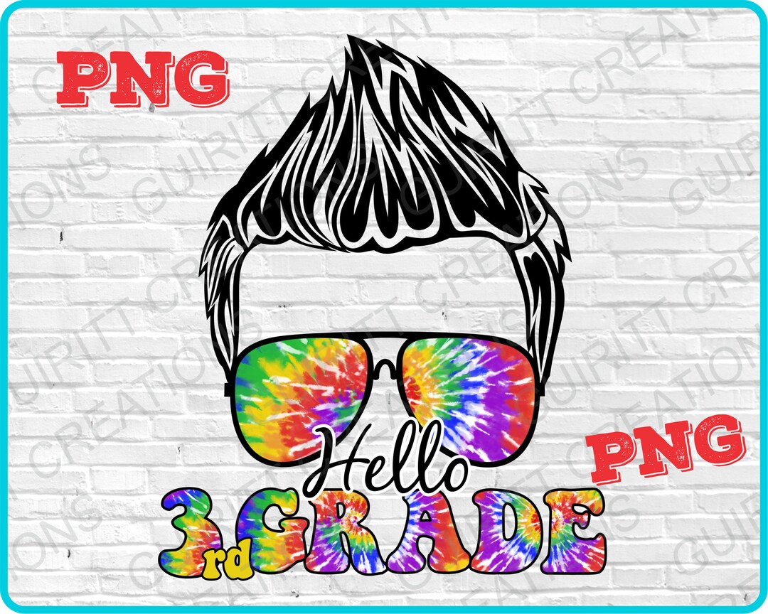 Hello Third Grade Png | Hello 3rd Grade Png | Back to School Png ...