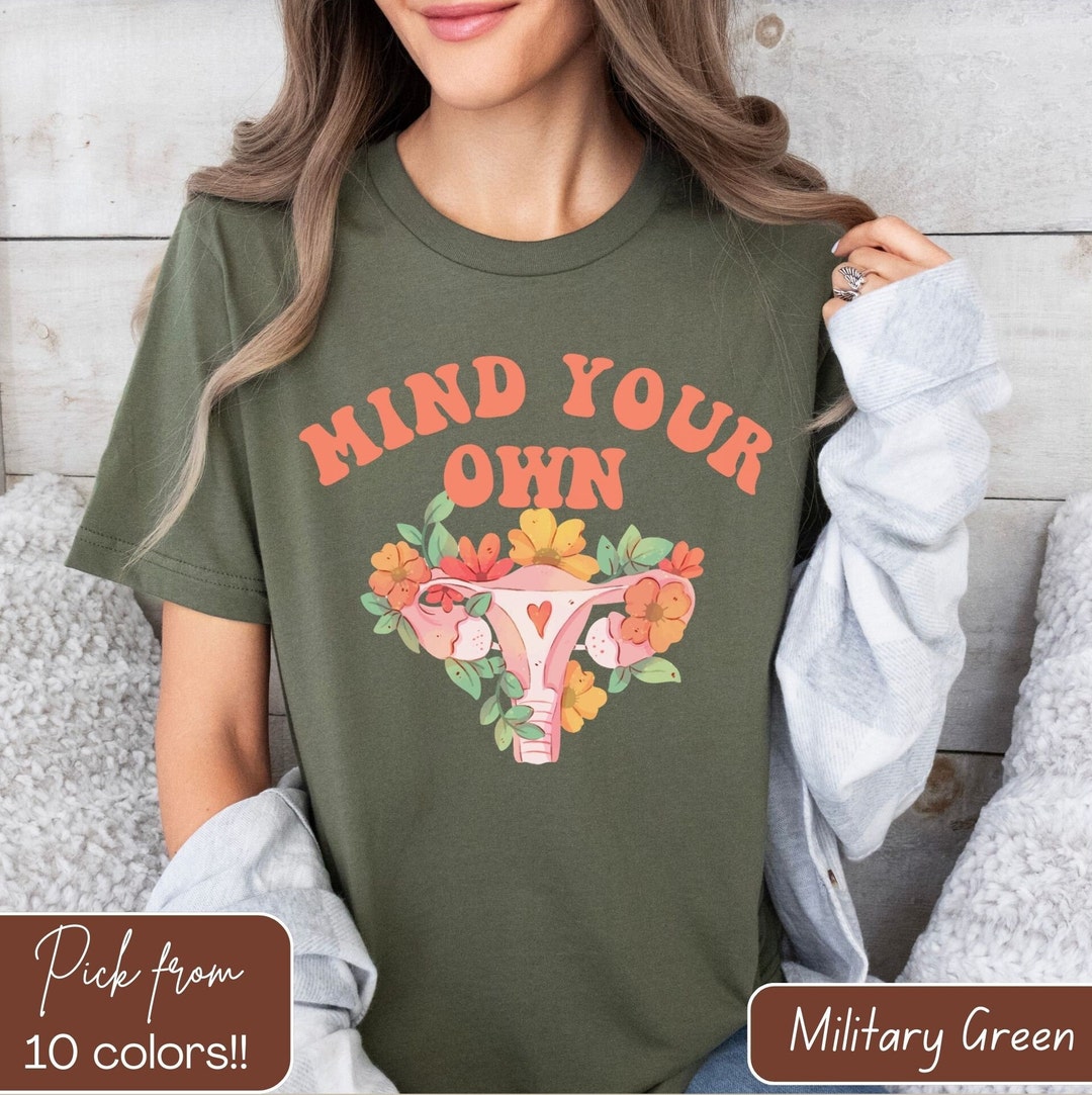 Reproductive Rights Shirt, Womens Rights T-shirt, Activism Shirt ...