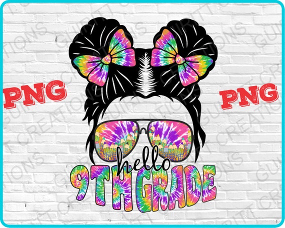 Hello 9th Grade Png Hello 9th Grade Png Back to School Png - Etsy