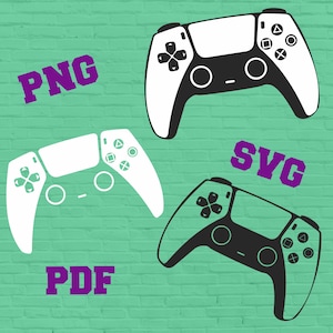 Play 5 Controller Svg Png, Gaming Controller Svg Png, Ps5 Controller ...