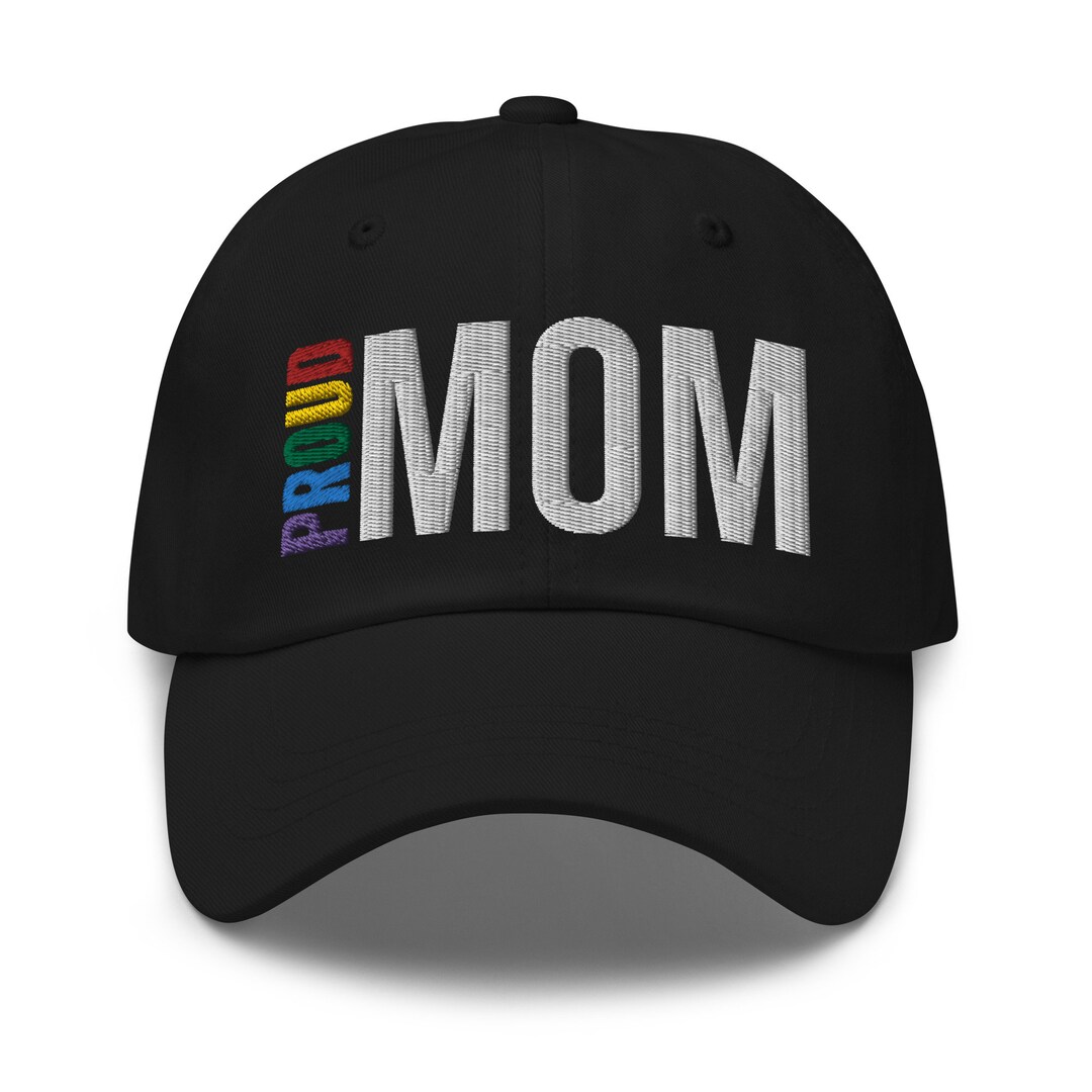 Proud Mom LGBTQ Hat Pride Month Celebration Hats Classic Dad Hat Proud ...