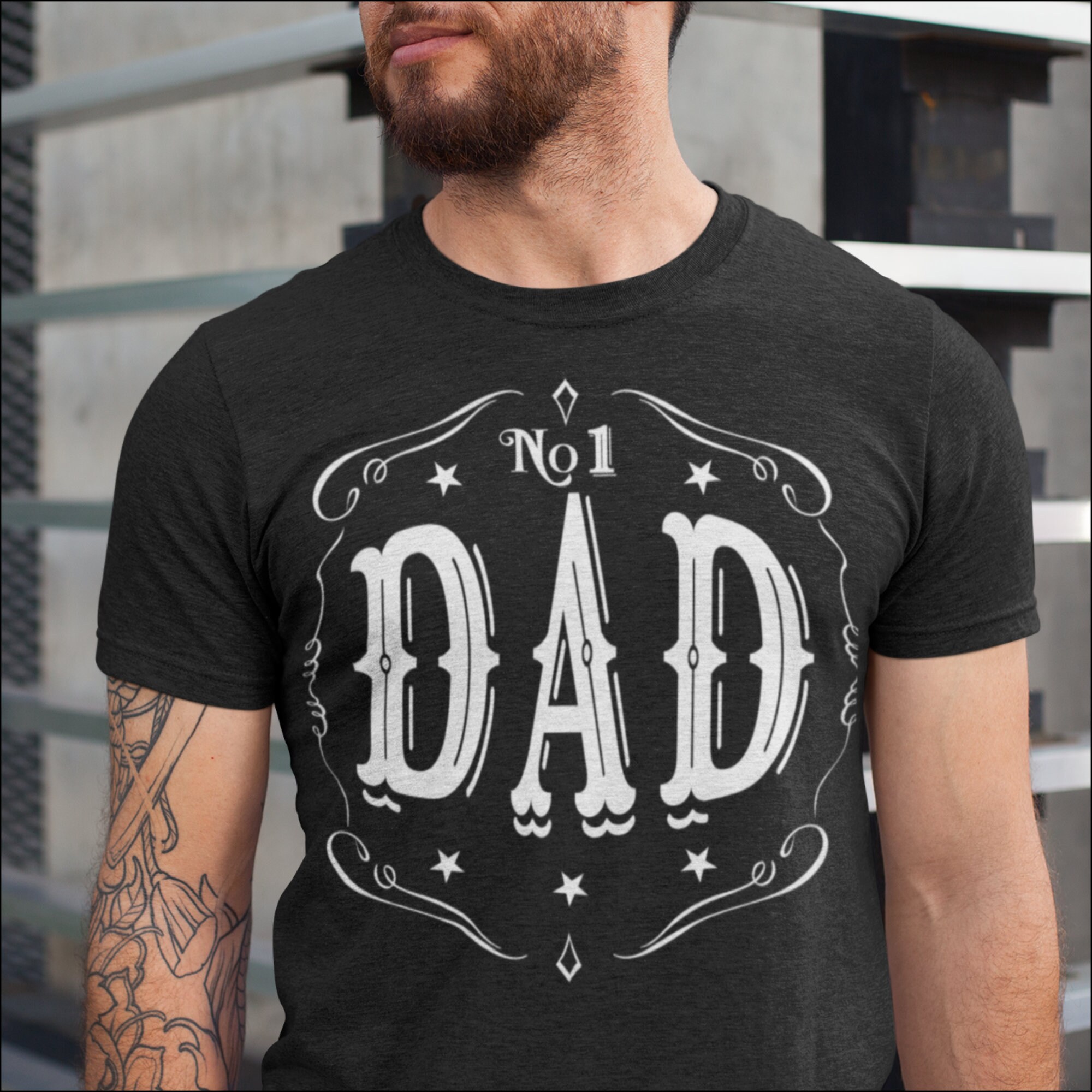 Number one DAD png fathers day png fathers day gift png | Etsy