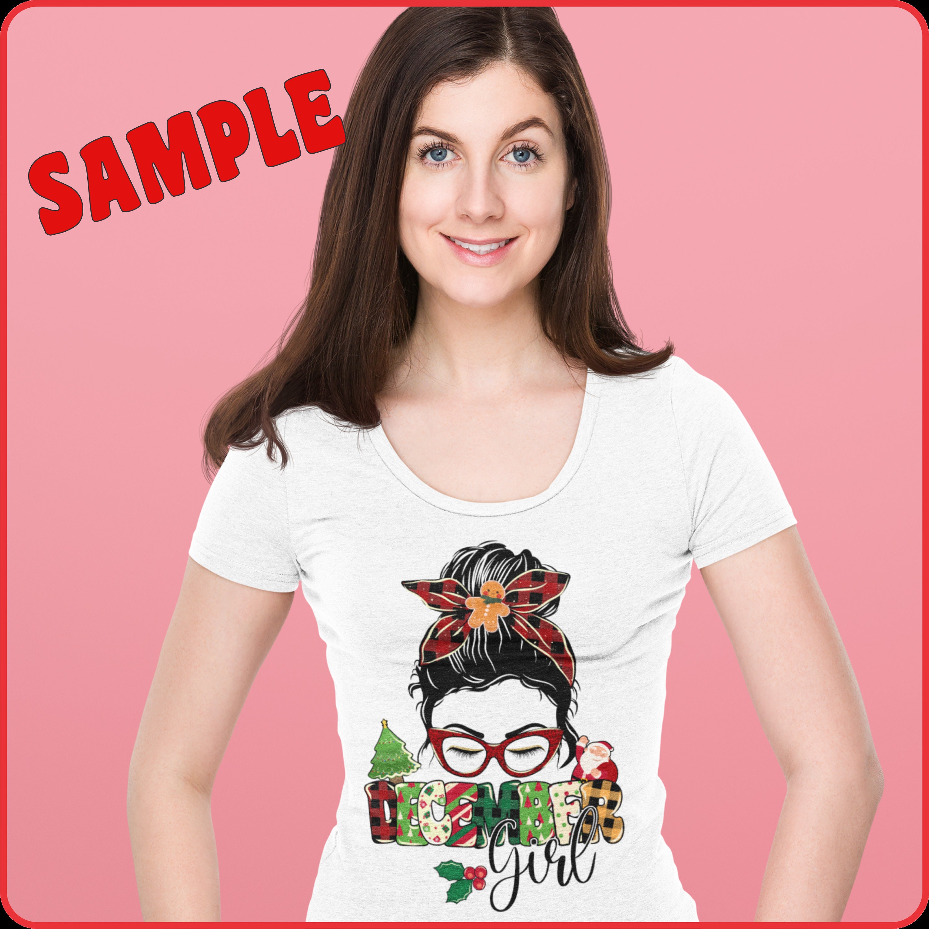 December Girl PNG Christmas Birthday Png December Girl - Etsy