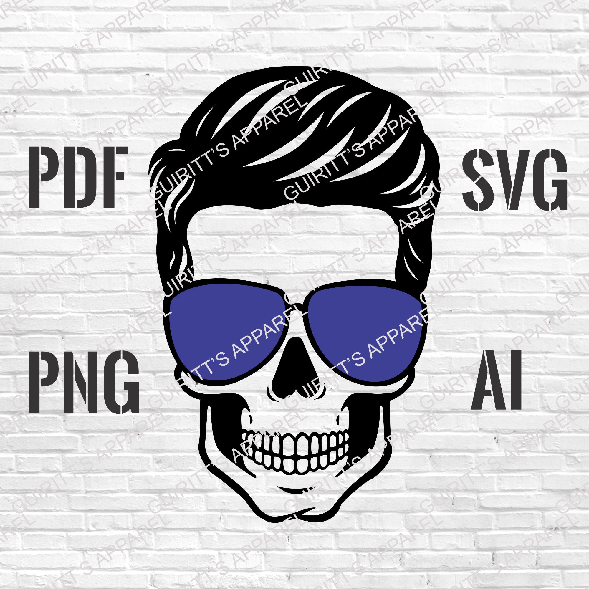 Dad Life Skull Svg, Dad Life Digital File, Dad Life Svg Dad Skull ...