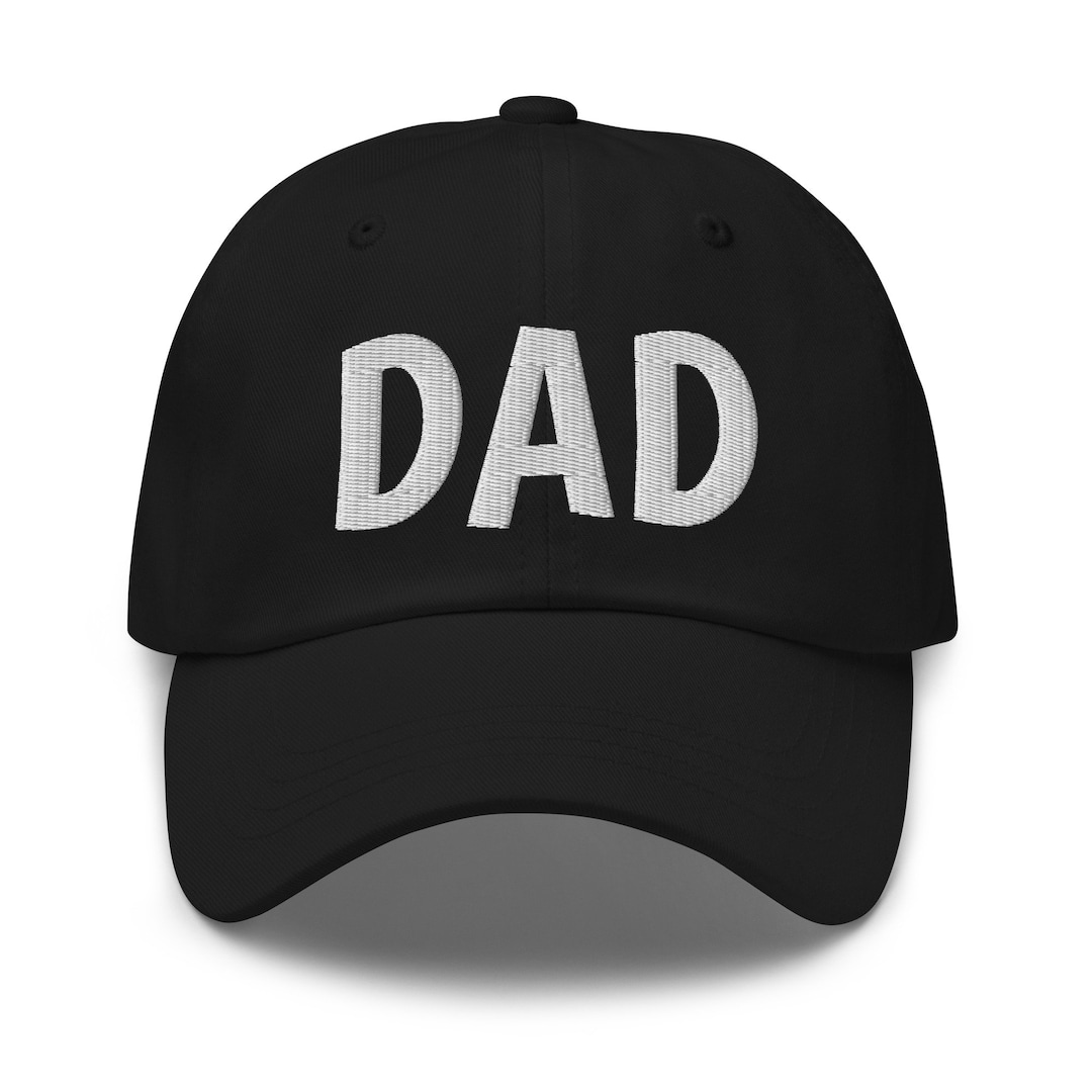 DAD Embroidered Hat Fathers Day Hats Classic Dad Hat Dad Birthday Gifts ...
