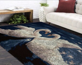 Latch Hook Rug Kits Beauty With Tiger Plush Wall Tapestry Kits DIY ...