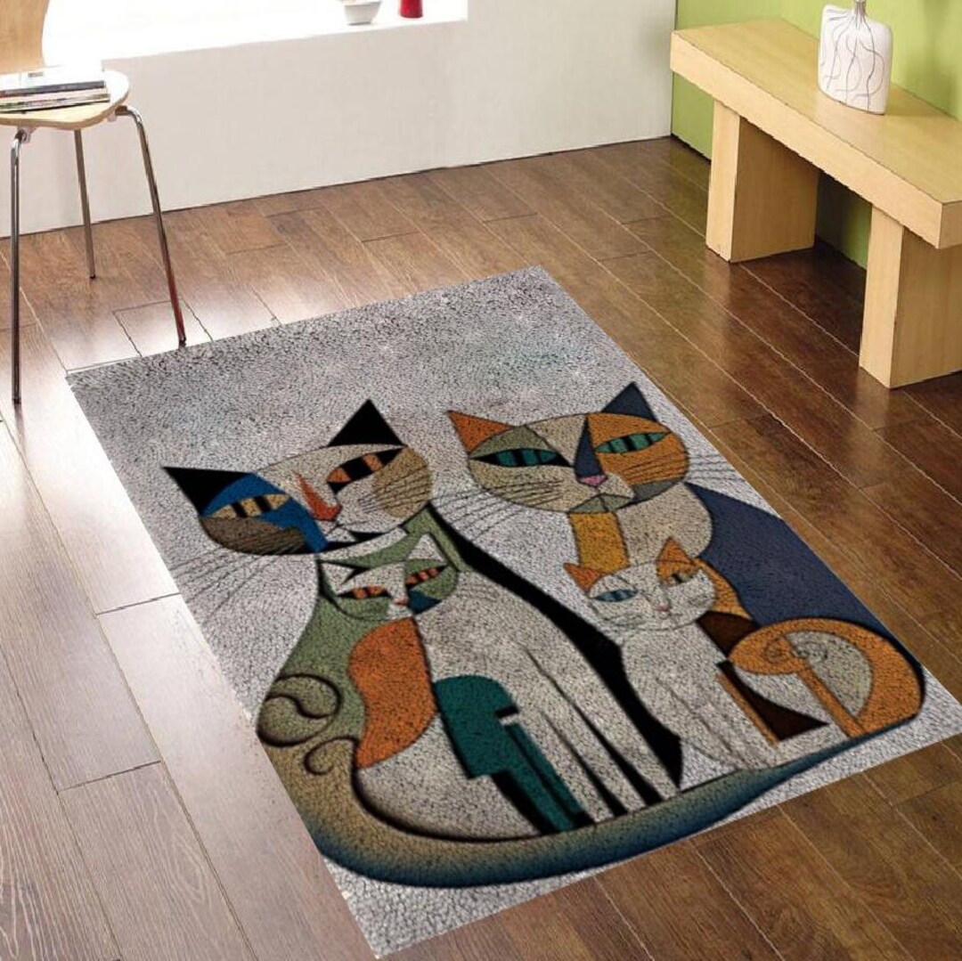 Cartoon Cat Latch Hook Kit - Etsy