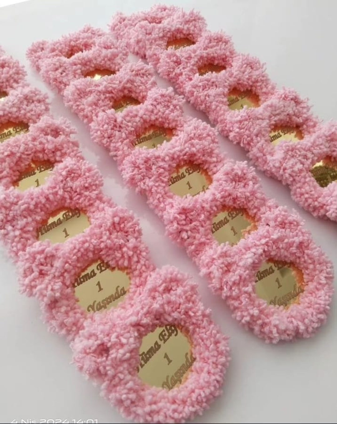 Custom Teddy Bear Magnet With Name Personalized Birthday Favors ...
