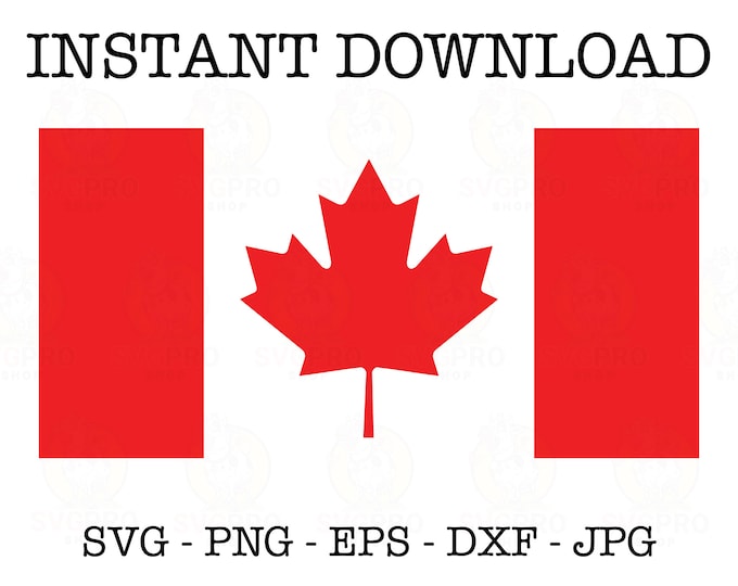 Canada Flag Heart Vector .eps, .dxf, .svg .png. Canadian Vinyl Cutter ...