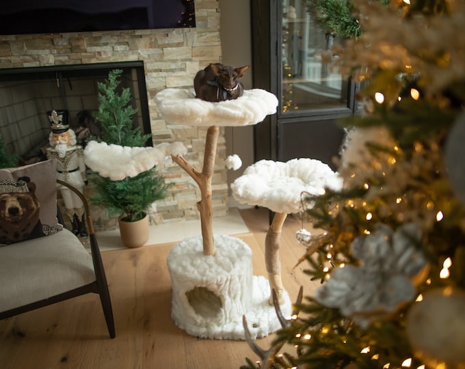 Handmade Cat Tree Shaped Like a Tree! - Etsy