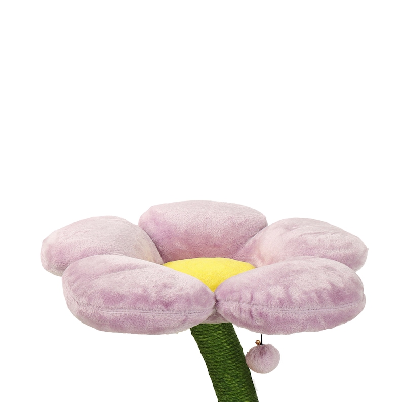 EDEN SO Wood Floral Cat Tree Tower, Wooden Cat Tower, Modern Cat ...