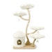 EDEN Wood Floral Cat Tree Tower, Wooden Cat Tower, Modern Cat Climbing ...