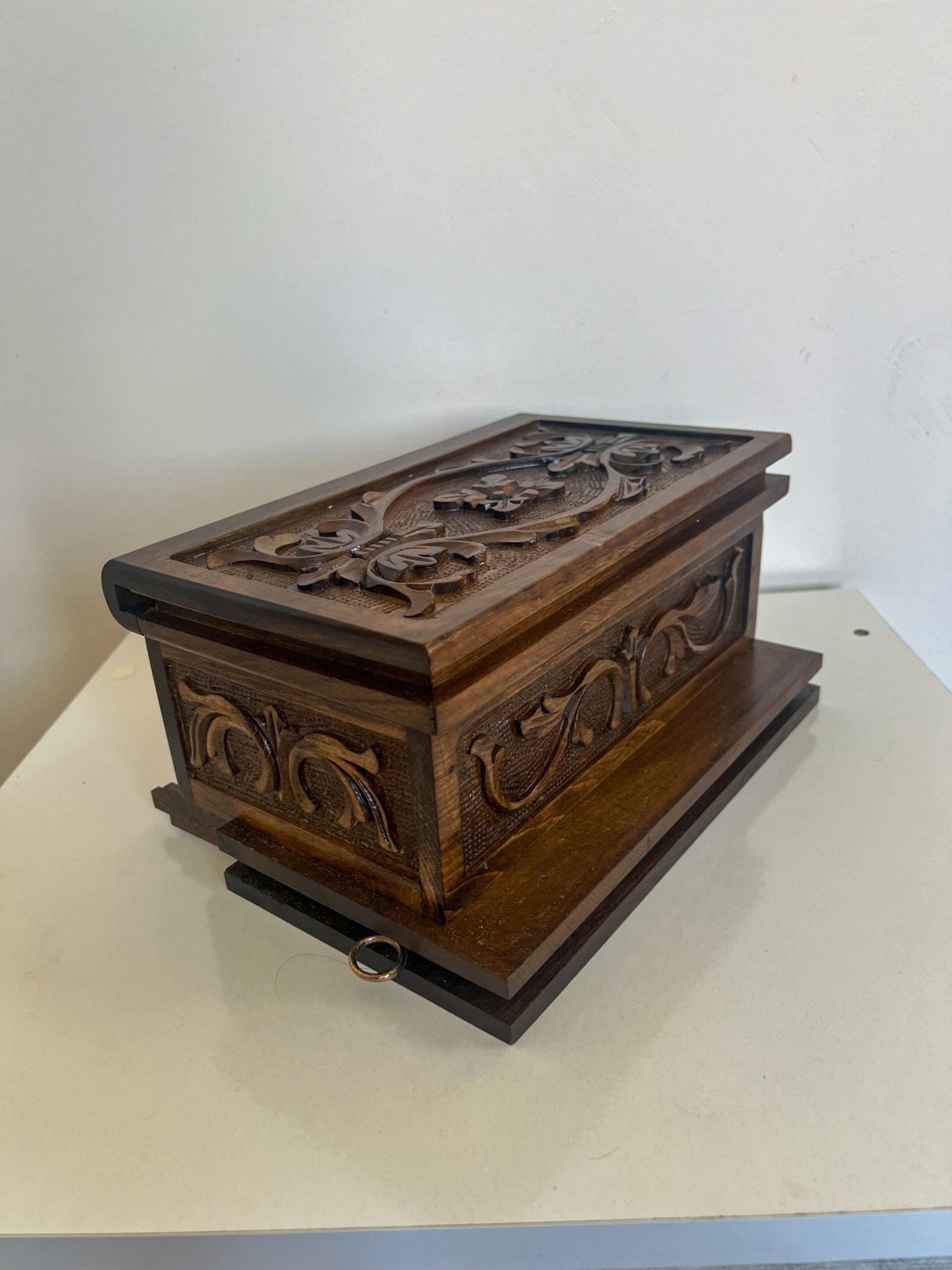 Personalized Puzzle Box Hand Carved Wooden Secret Lock Box - Etsy