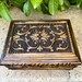 Large Wooden Jewelry Box With Key Treasure Chest With Lock - Etsy