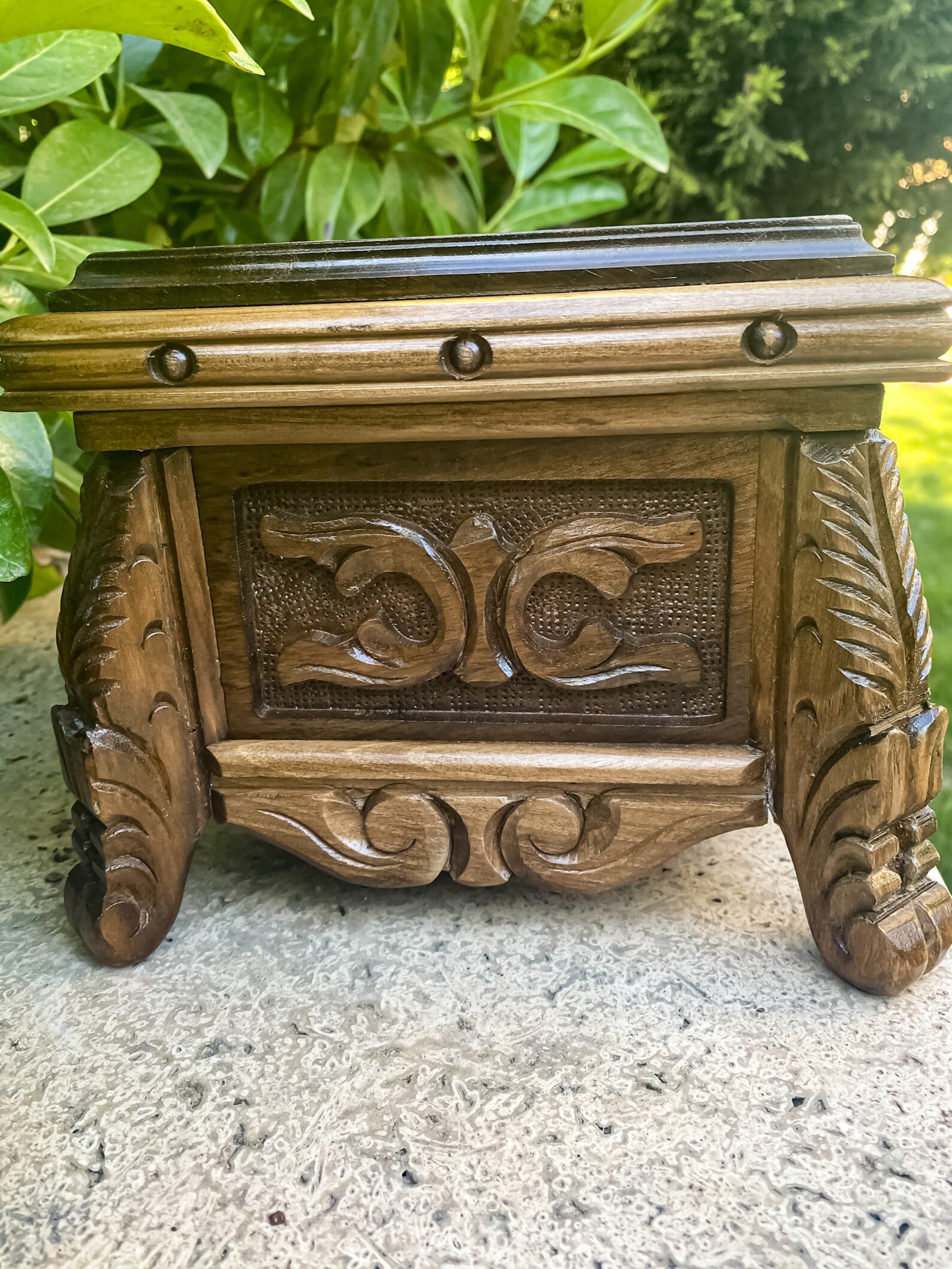 Large Secret Lock Box, Wooden Jewelery Box, Wood Treasure Chest ...