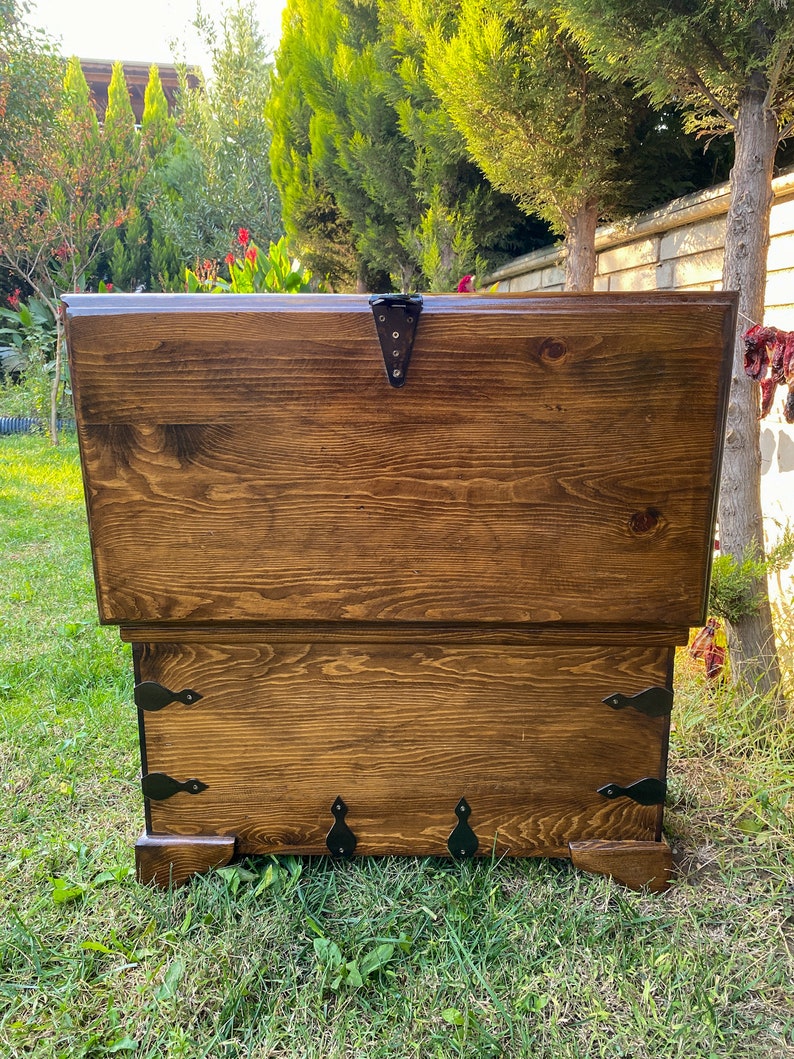 Large Treasure Chest Trunk Coffee Table Blanket Trunk - Etsy