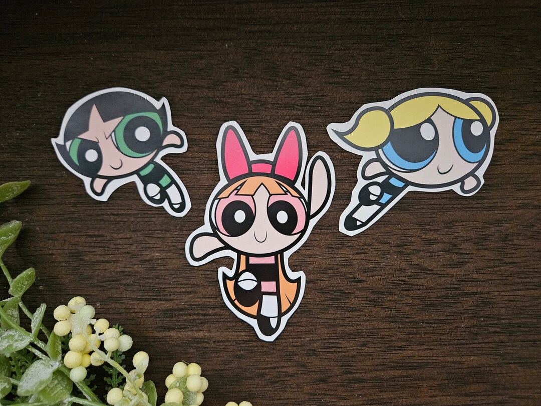 Powerpuff Girls Sticker Pack - Etsy
