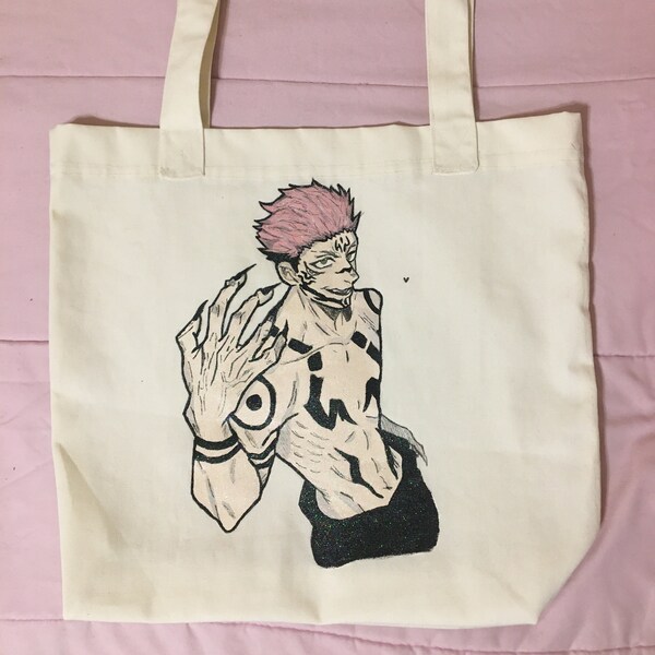 Jujutsu Kaisen Sukuna Tote Bag - Etsy