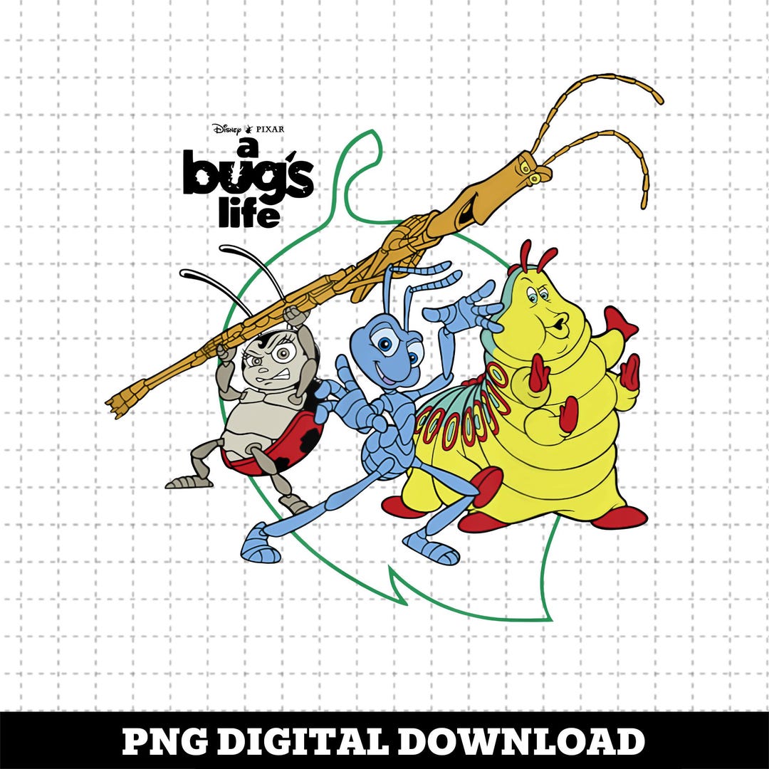 A Bug's Life PNG, Disney Pixar Clipart, Cute Bug Characters, Digital ...