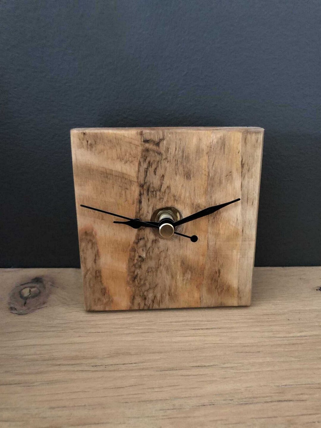 Simple Wooden Clock - Etsy