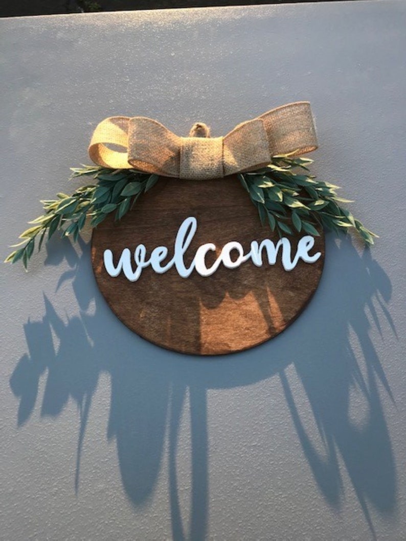 Welcome Door Sign | Etsy