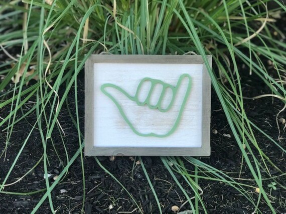 Mini Hang Loose Sign | Etsy