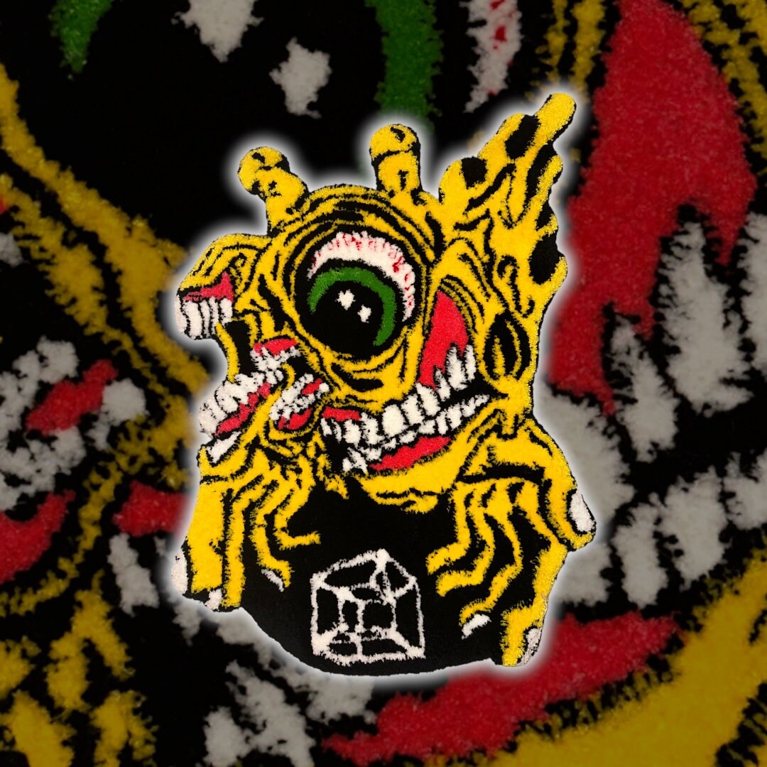 Subtronics Yellow Cyclops Dub Rug - Etsy