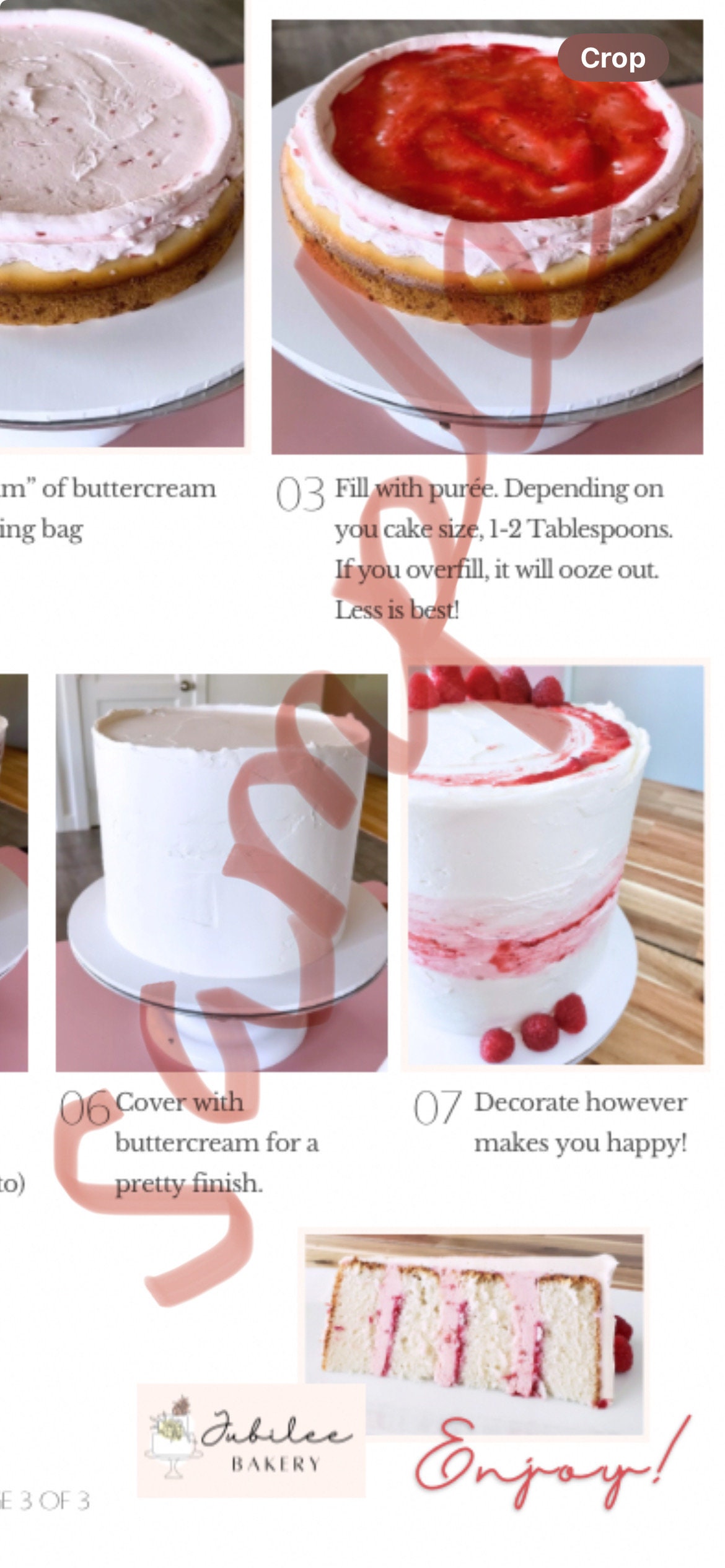 Rustic Raspberry Cake | White Almond Wedding Cake & Raspberry ...