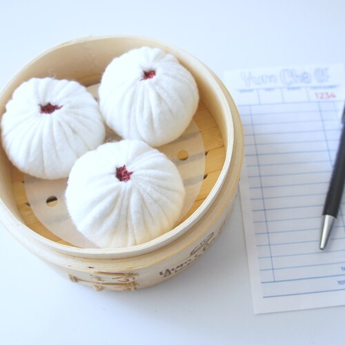 Rice Zhong Dumpling Dim Sum Pretend Play Felt Food Yum Cha - Etsy