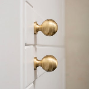 Gold Knobs,ball Brass Knobs,brass Honeycomb Knobs,round Knobs, Drawer Knob,cabinet Knob Pulls ...