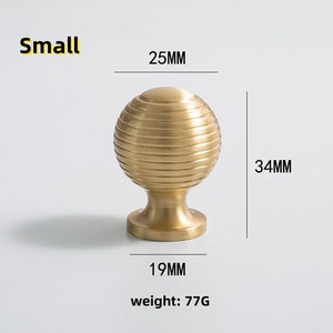 Gold Knobs,ball Brass Knobs,brass Honeycomb Knobs,round Knobs, Drawer Knob,cabinet Knob Pulls ...