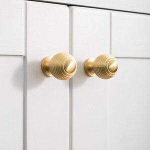 Gold Knobs,ball Brass Knobs,brass Honeycomb Knobs,round Knobs, Drawer Knob,cabinet Knob Pulls ...
