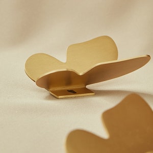 Brass Butterfly Handles Brass Butterfly Knobs Gold Dresser Drawer Pulls ...