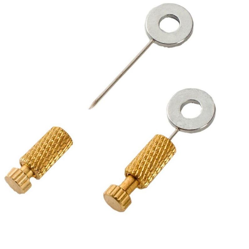 Brass & Steel Register Pins: Leather Craft Tool, 5-piece Set - Etsy
